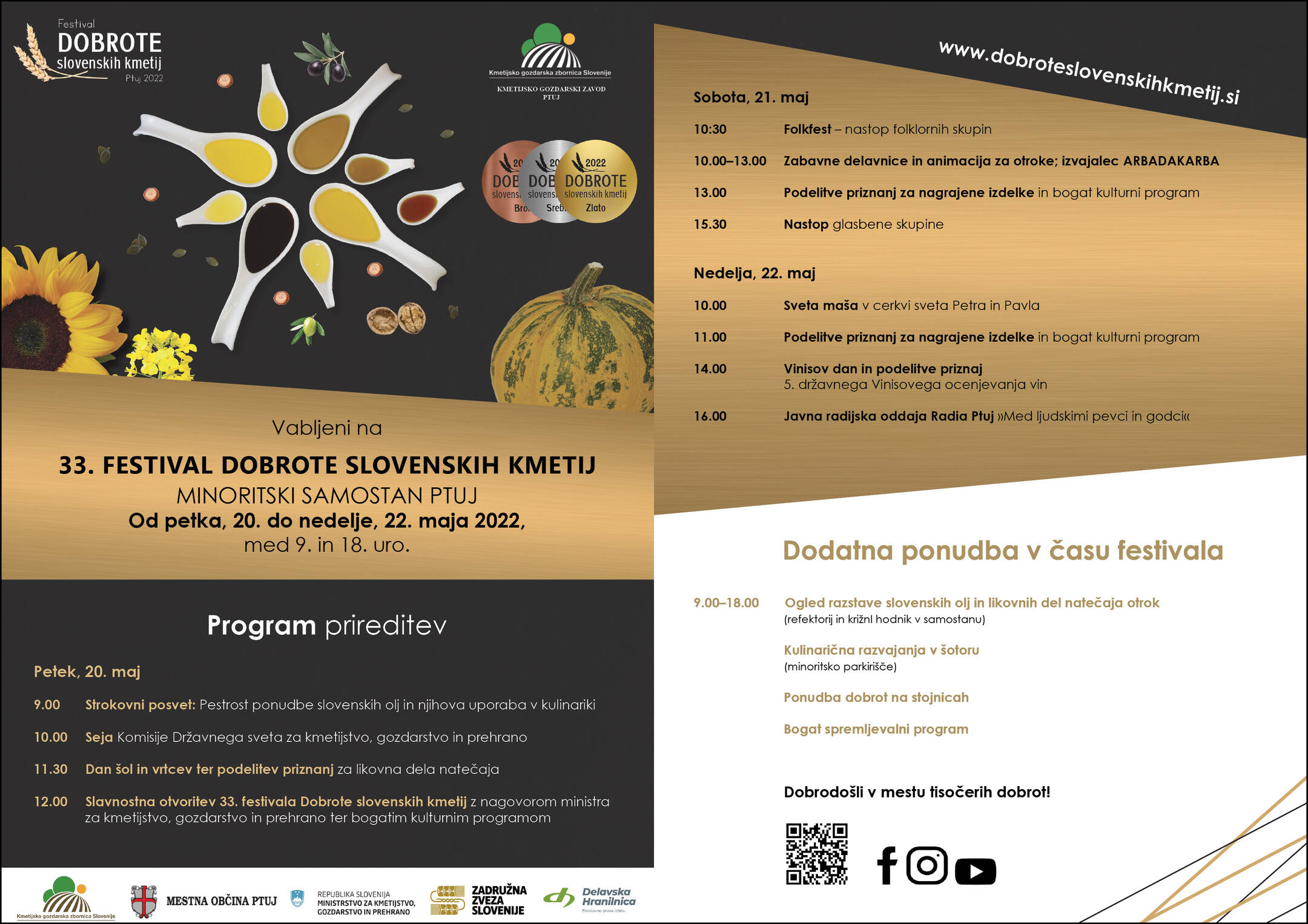 33. FESTIVAL DOBROTE SLOVENSKIH KMETIJ | Dobrote slovenskih kmetij